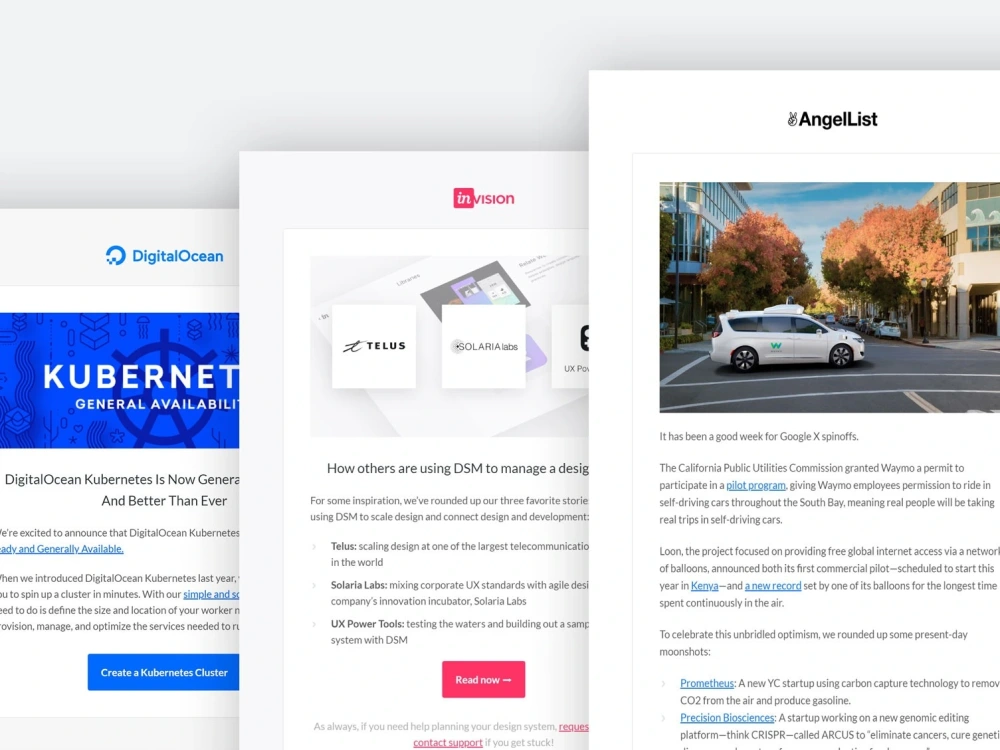 A custom, pixel perfect email template | Upwork