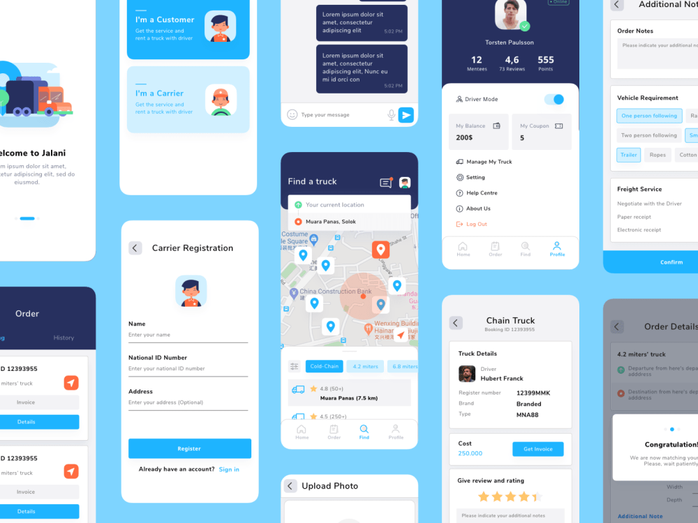 Stunning modern UI UX for landing page, website, and mobile app | Upwork