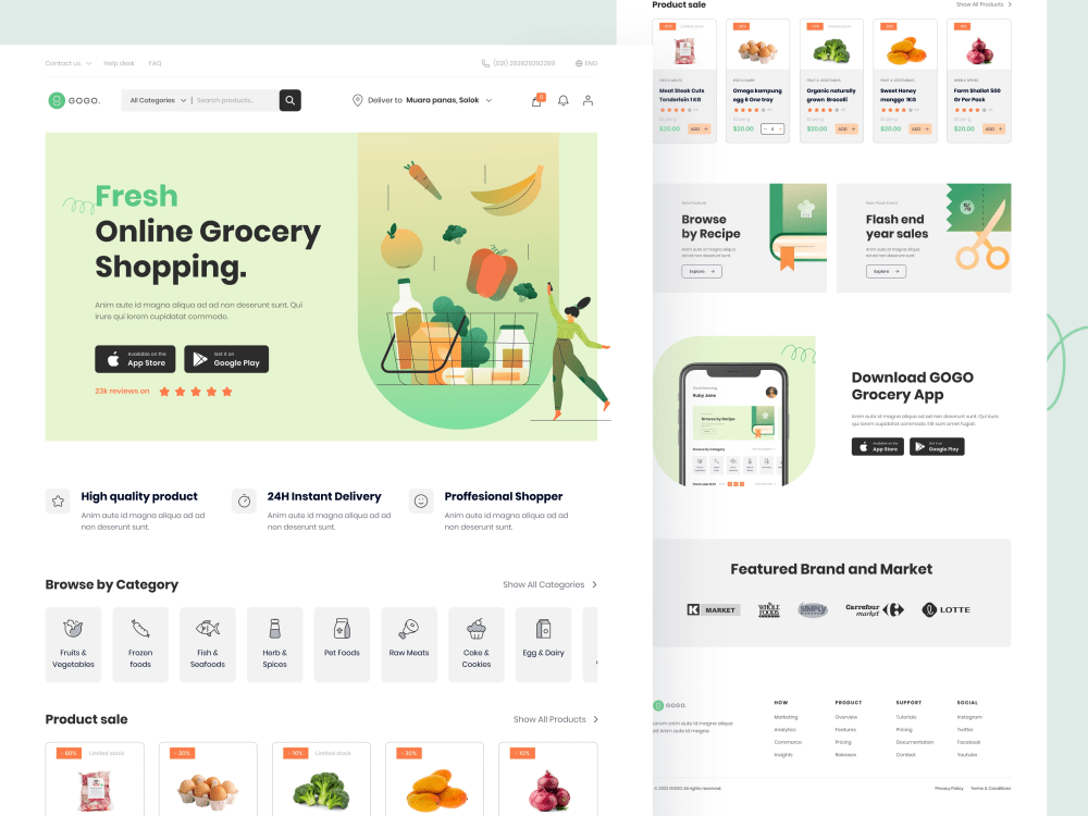 Stunning modern UI UX for landing page, website, and mobile app | Upwork