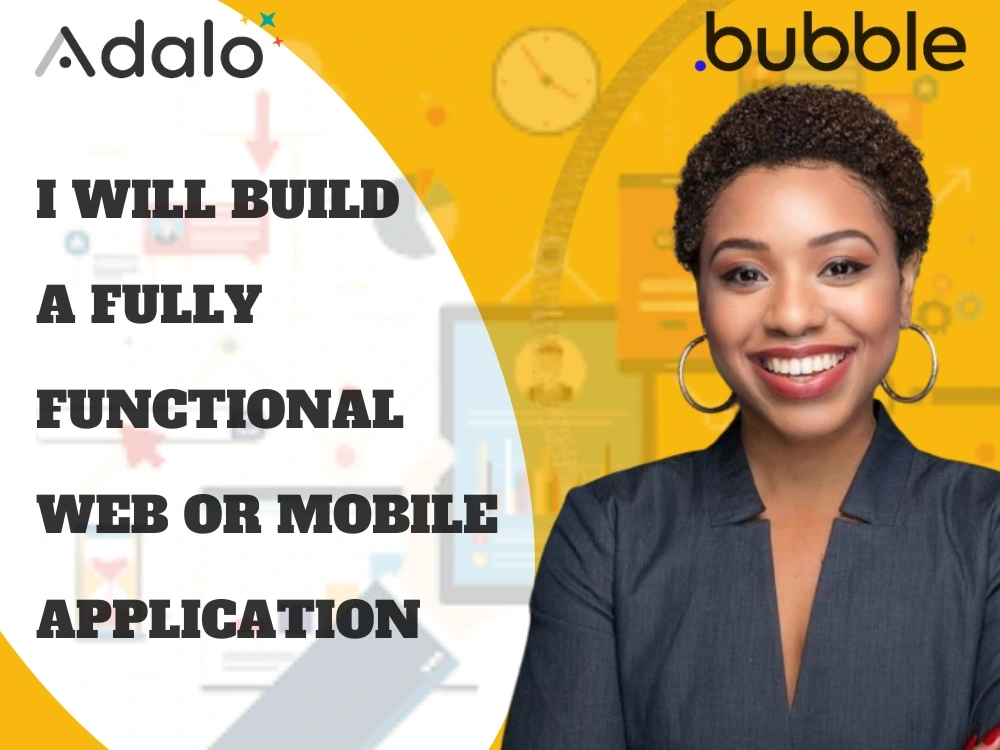 An elegant and responsive MVP adalo/bubble design for your website or app | Upwork