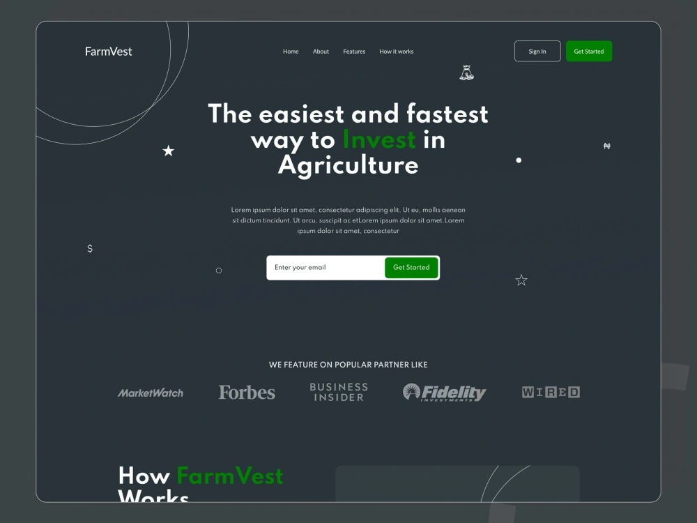 A company landing page design and development | Web development | Upwork