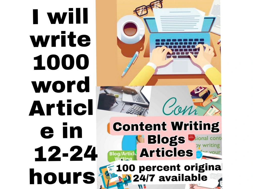 A 1000 word article within 16 hours | Upwork