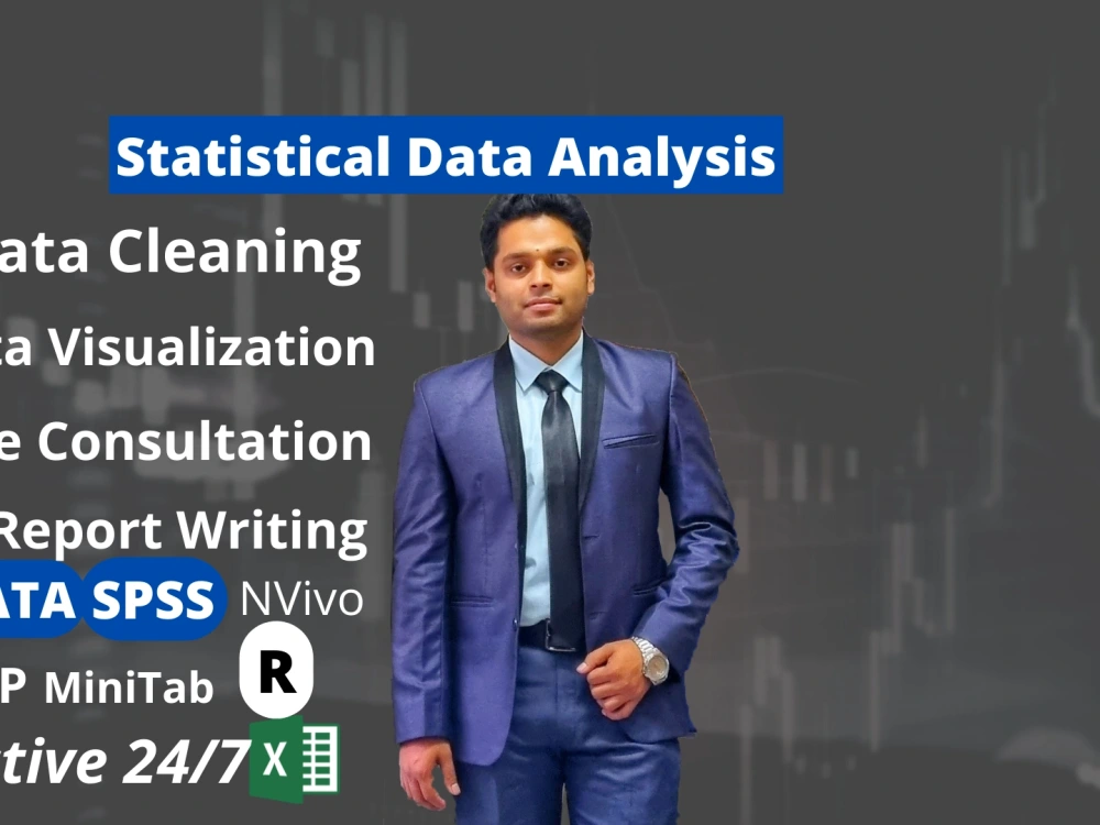A perfect data analysis (SPSS/STATA) with visualization & report | Upwork