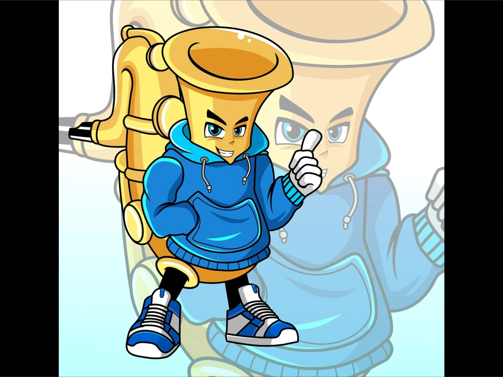 A custom cartoon character | Upwork