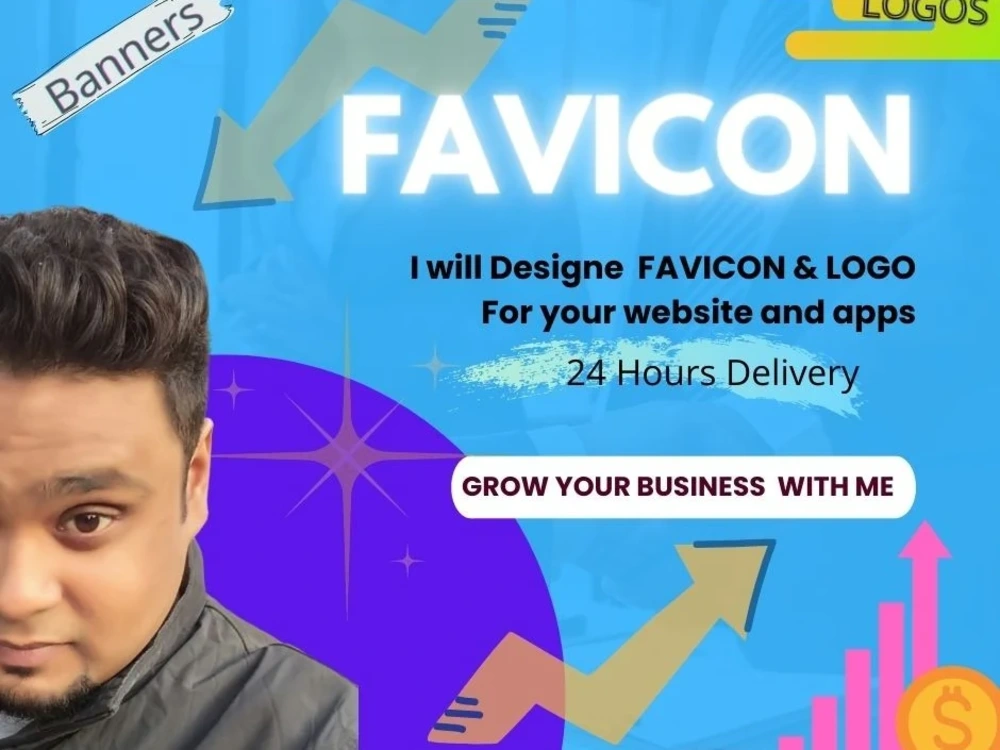 An attractive favicon for your websites and apps | Upwork