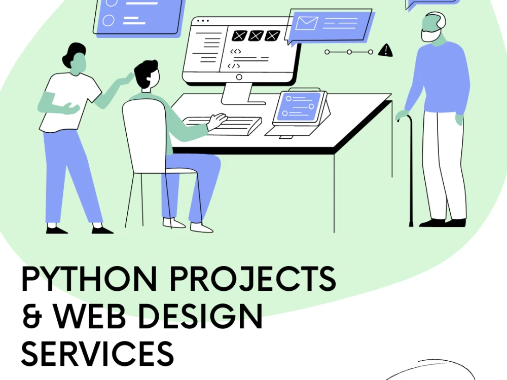 Python language, image processing, web frameworks django and flask ...