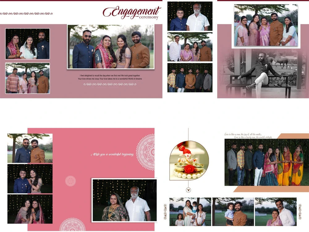 An Attractive Wedding album, Photo album, Invitation Designed | Upwork
