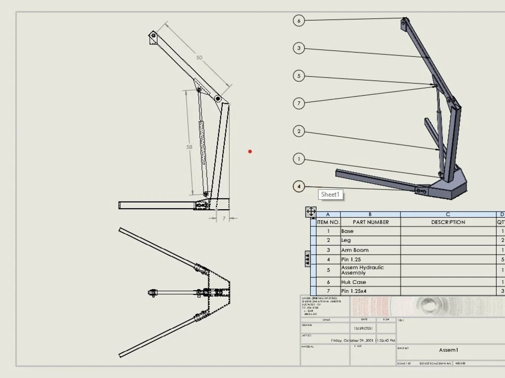 2D Drawings of Mechanical/Machine Parts | Upwork
