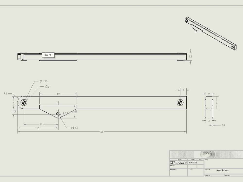 2D Drawings of Mechanical/Machine Parts | Upwork
