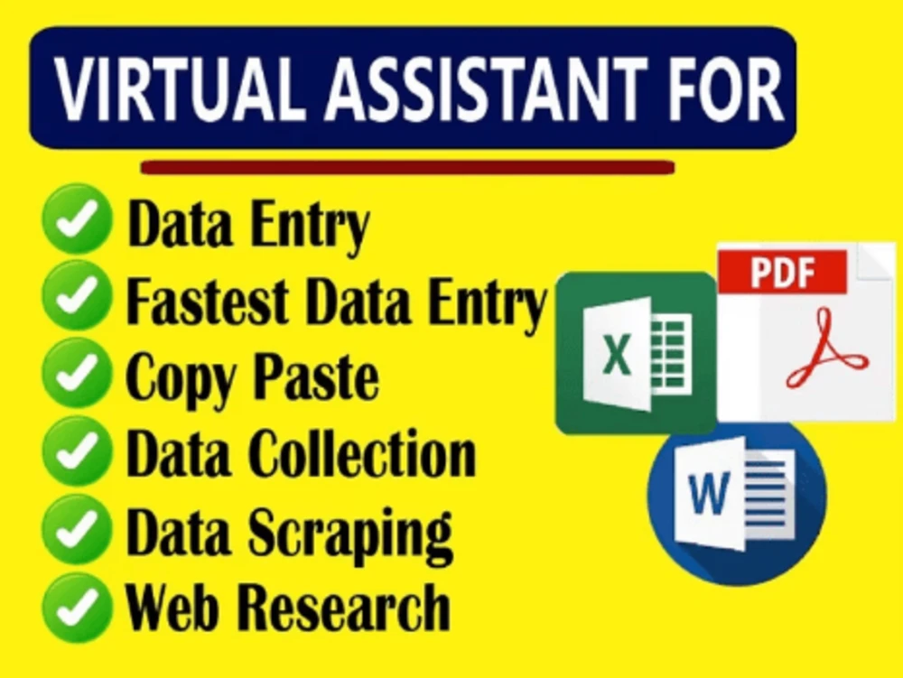 A data entry operator for your project | Upwork