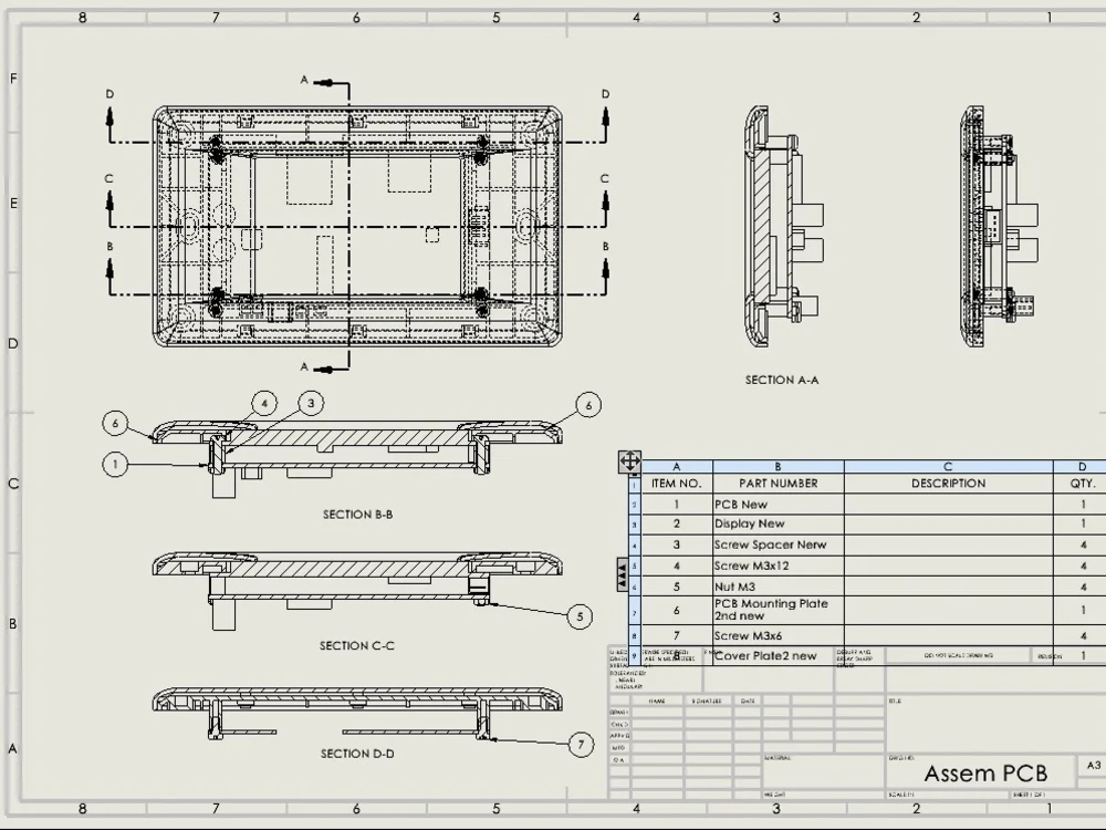2D Drawings of Mechanical/Machine Parts | Upwork