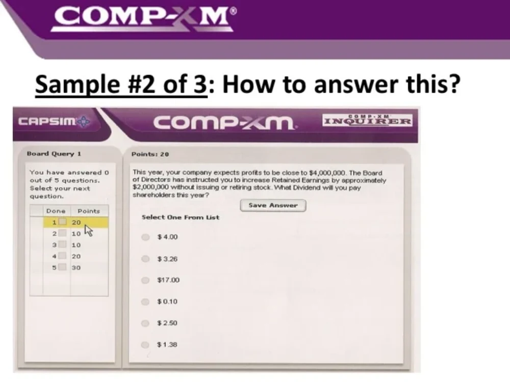 One Round of Board Query Questions and its Decisions (CAPSIM) | Upwork