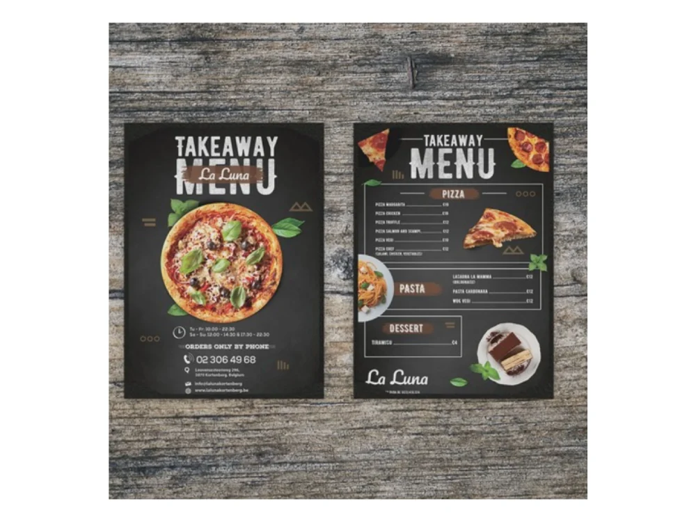 Eye-catching Menu Designs for your Restaurants, Bars and Pubs | Upwork