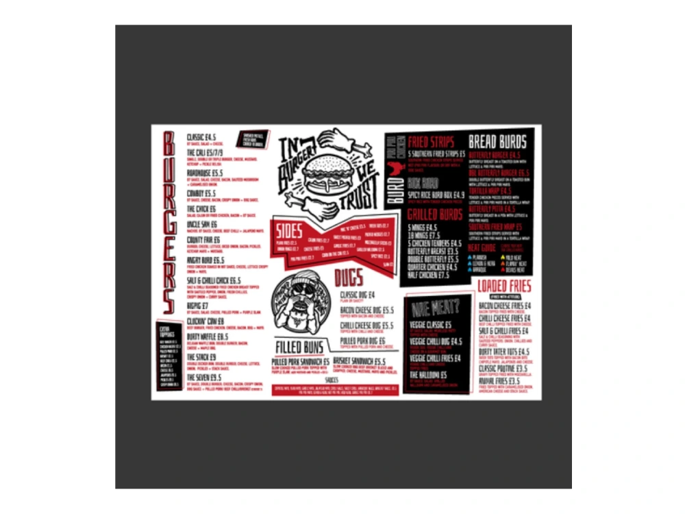 Eye-catching Menu Designs for your Restaurants, Bars and Pubs | Upwork