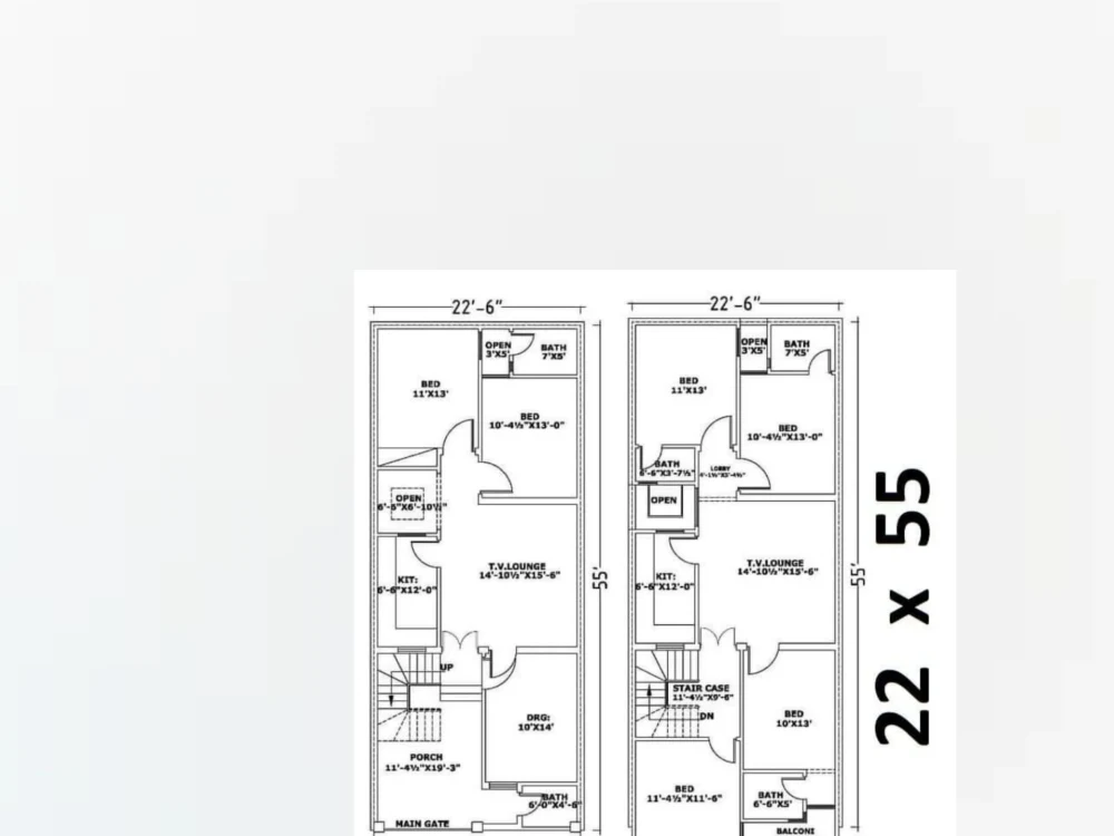 Autocad 2d floor plan | Upwork