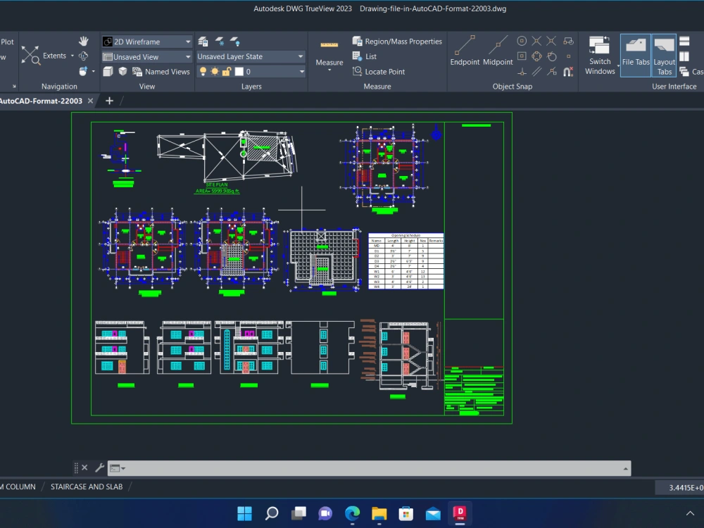 A 2D CAD drafts in your required time. | Upwork