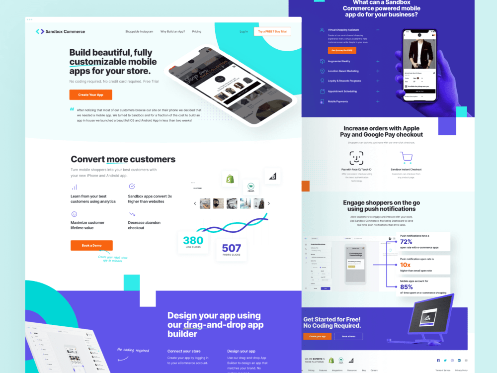 Visually Appealing & Unique B2B and SaaS Website Design from Scratch ...