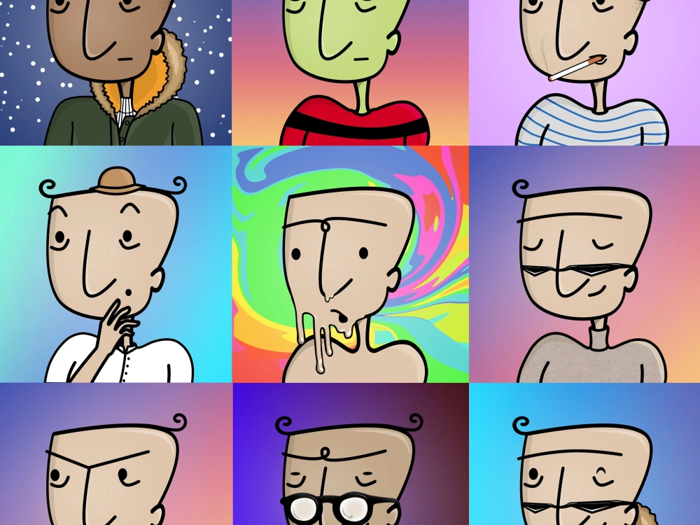 NFT character, traits for 10k collection | Upwork