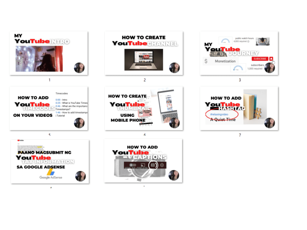 A minimalist, eye catching YouTube thumbnail | Upwork
