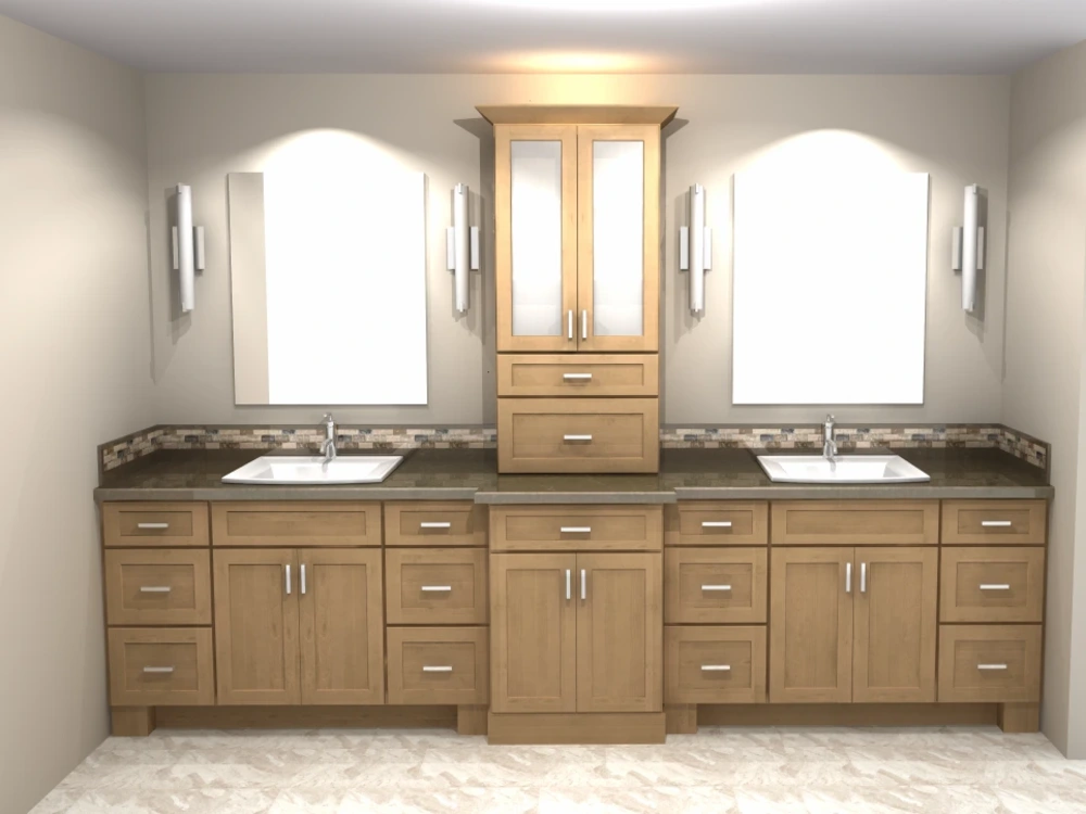 A kitchen design with color renderings and working plans. | Upwork