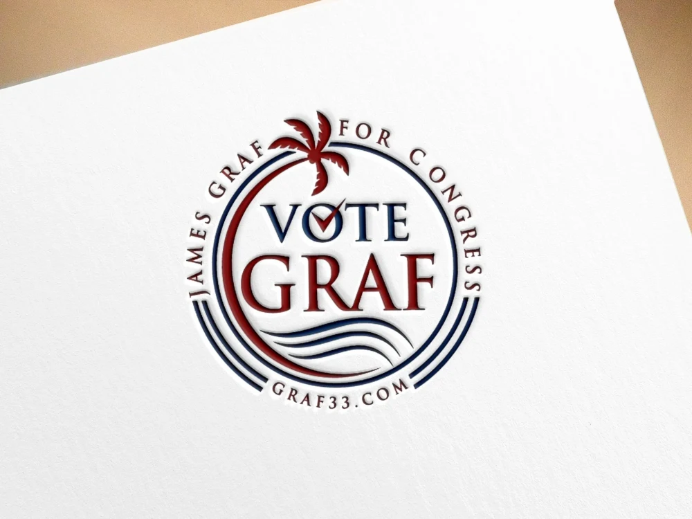 Unique minimalist patriotic political campaign election party logo ...
