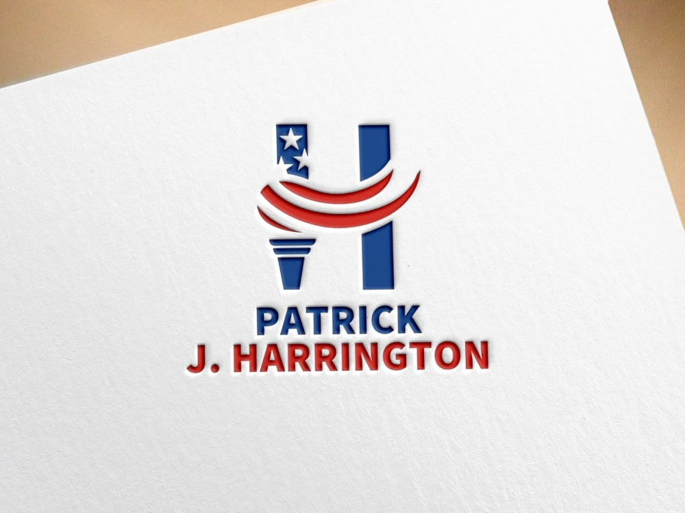 Unique minimalist patriotic political campaign election party logo ...