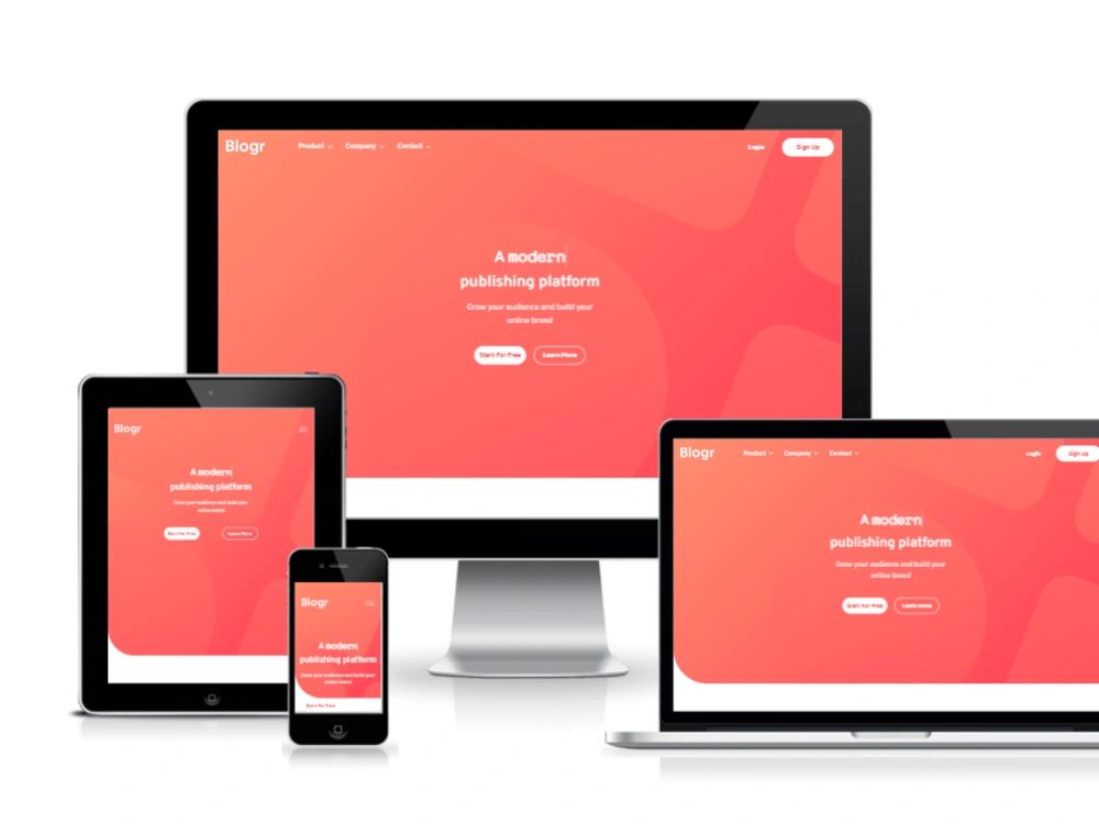 Responsive & pixel perfect HTML/CSS/Sass/JS from Figma/PSD/XD. | Upwork