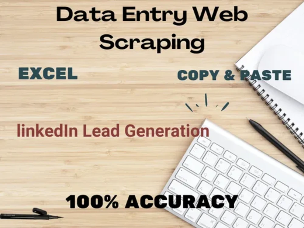 Accurate Data Entry, Quick Data Entry, Web Scraping with 100% Accuracy | Upwork