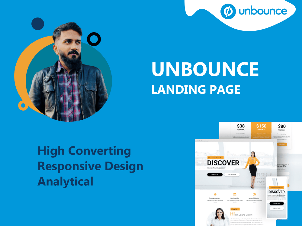 A High converting UNBOUNCE landing page | Upwork
