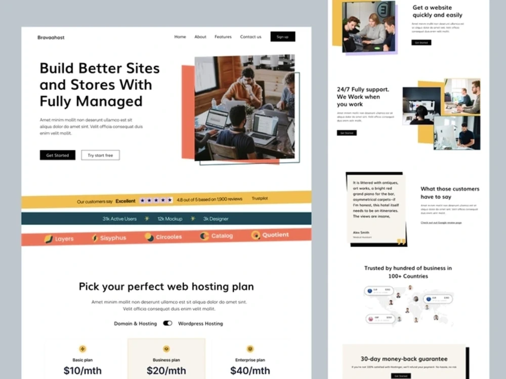 A responsive and interactive web application in React.js | Upwork
