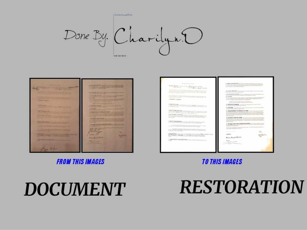 Print-Ready Document, Fillable form, MS word, Google Docs, Image ...