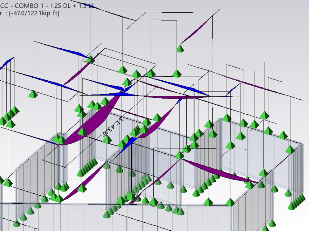 A structural drawings for your project including 3D structural modeling. | Upwork