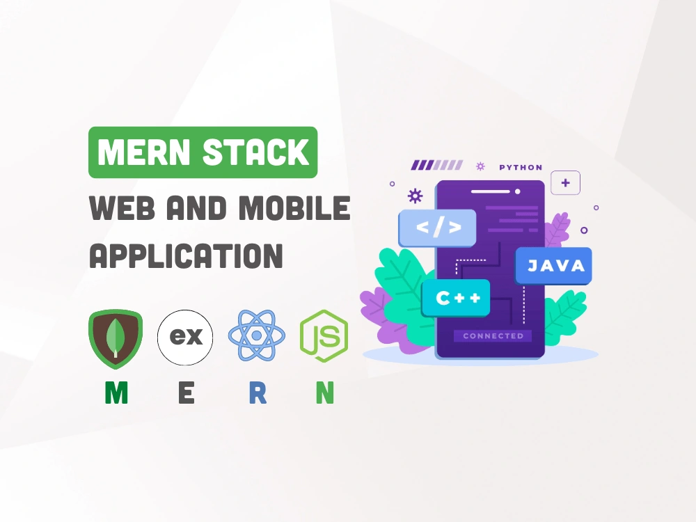 A modern website and mobile app using MERN stack. | Upwork