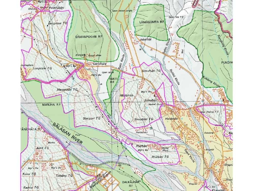 Georeferenced Map and Digitization of Map Layer | Upwork