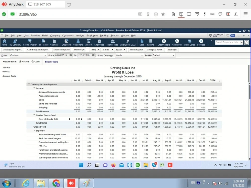 Amazon and QB solution | Upwork