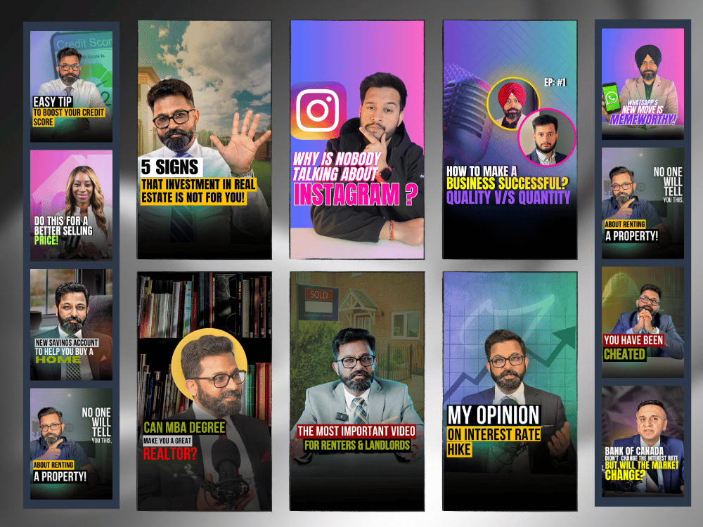 Eye catching and high CTR thumbnails for your Instagram Profile | Upwork