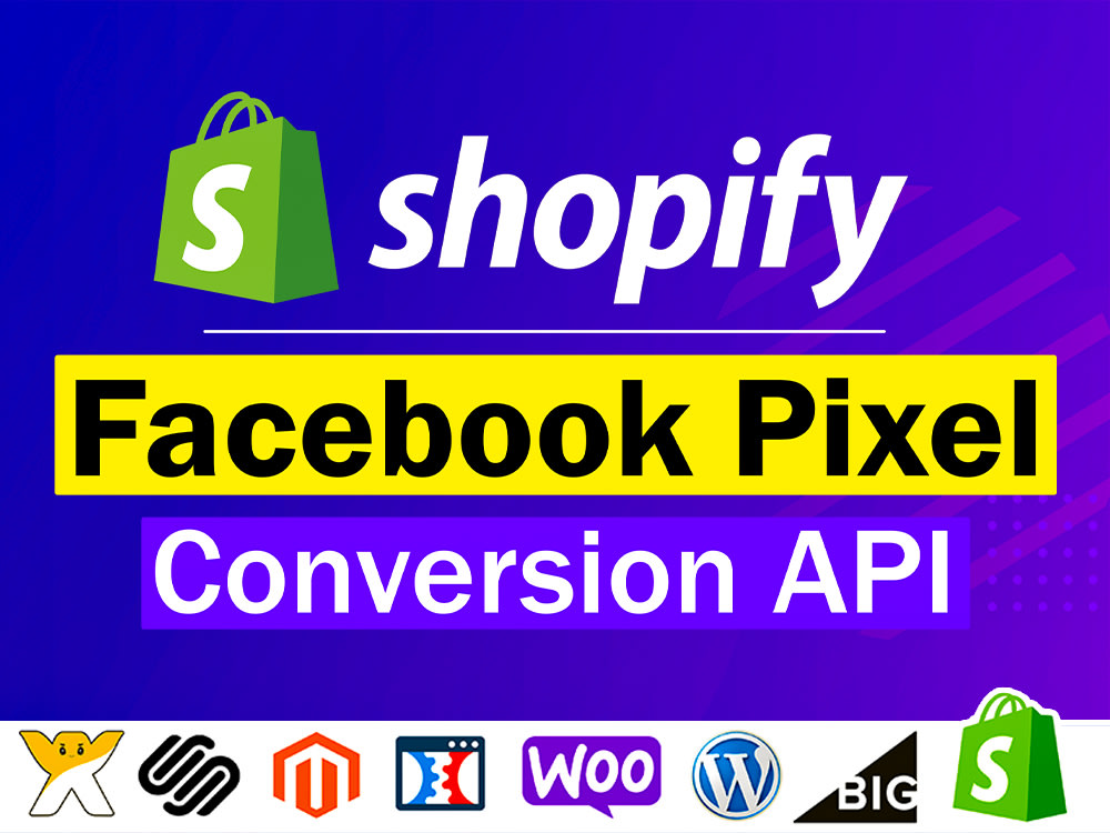 Facebook Pixel Shopify, Meta Pixel, Server Side Tracking, GTM | Upwork