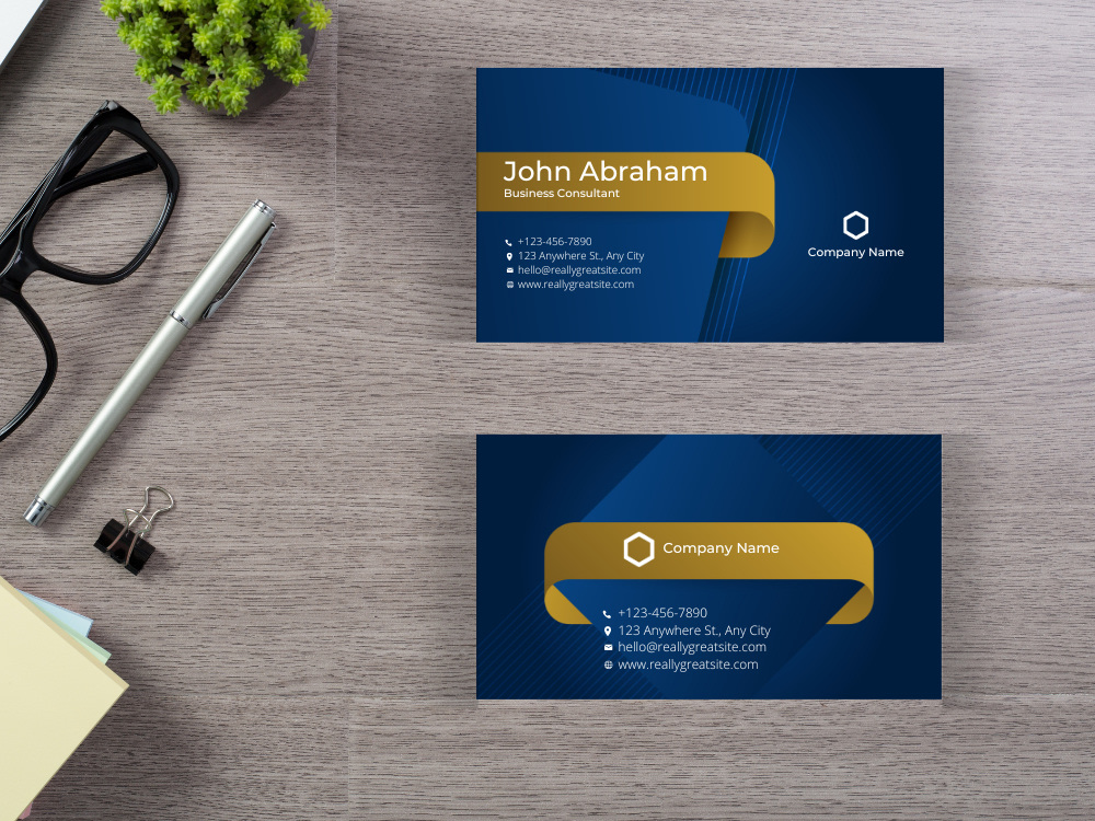 Professional business card design with high quality | Upwork