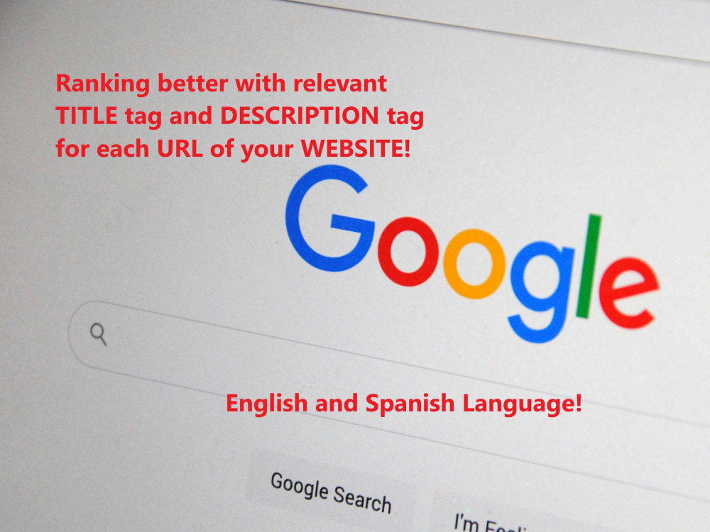 Optimisation of Meta Tags: Title and Description Tags for Websites | Upwork Optimisation of Meta Tags: Title and Description Tags for Websites | Upwork