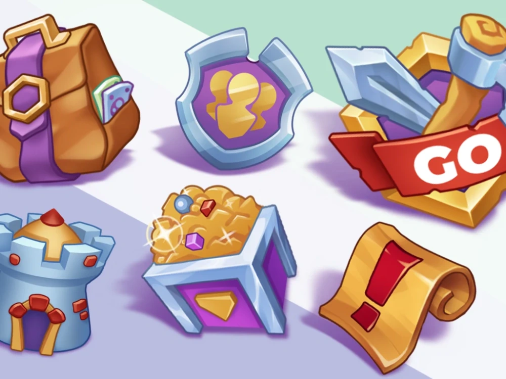 Casual game icon ui | Upwork