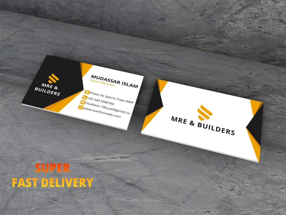 A Unique Busines Card Design in 24 hours | Upwork