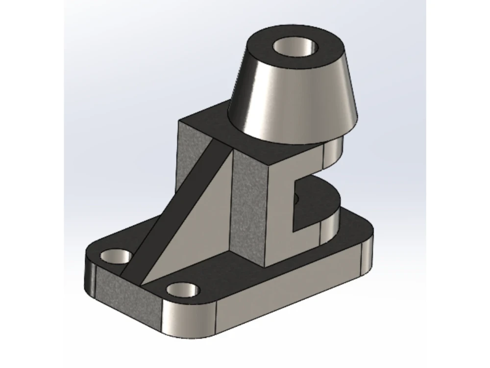 A 3D CAD model with rendering and its manufacturing drawings | Upwork