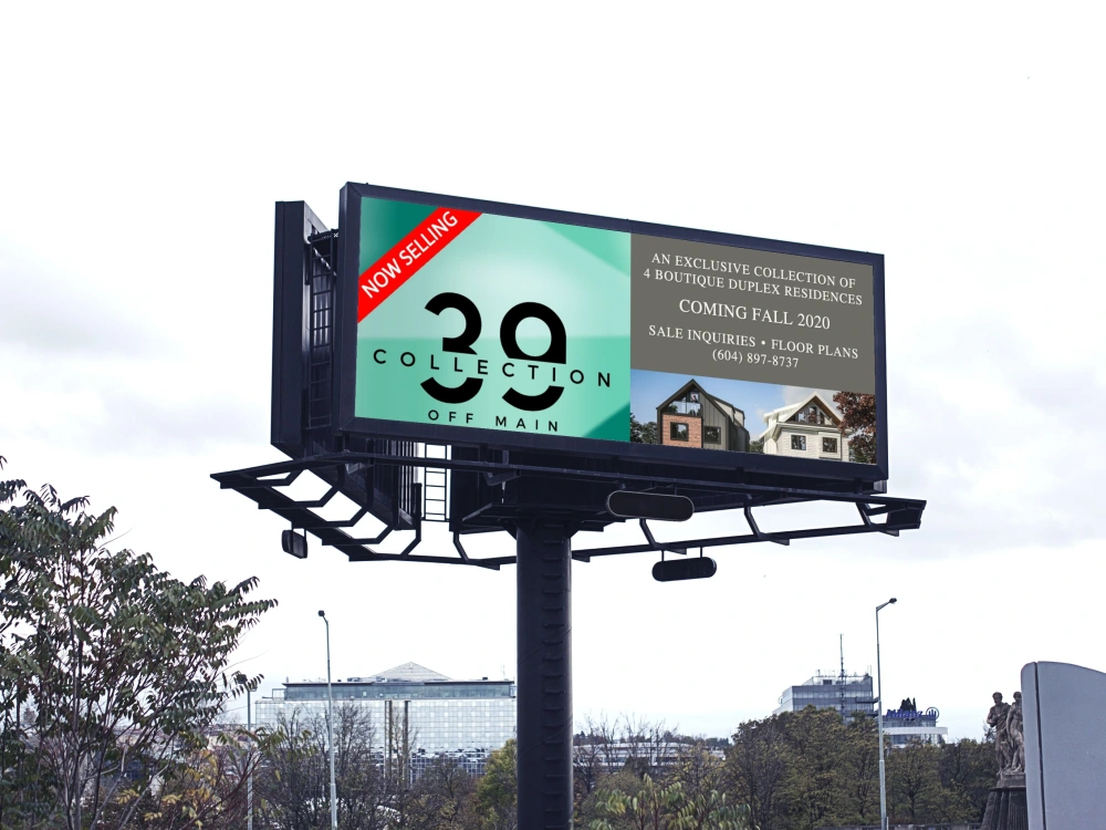 2 Premium Billboard Signage, Roll-up Banner, Yard Sign or Window ...