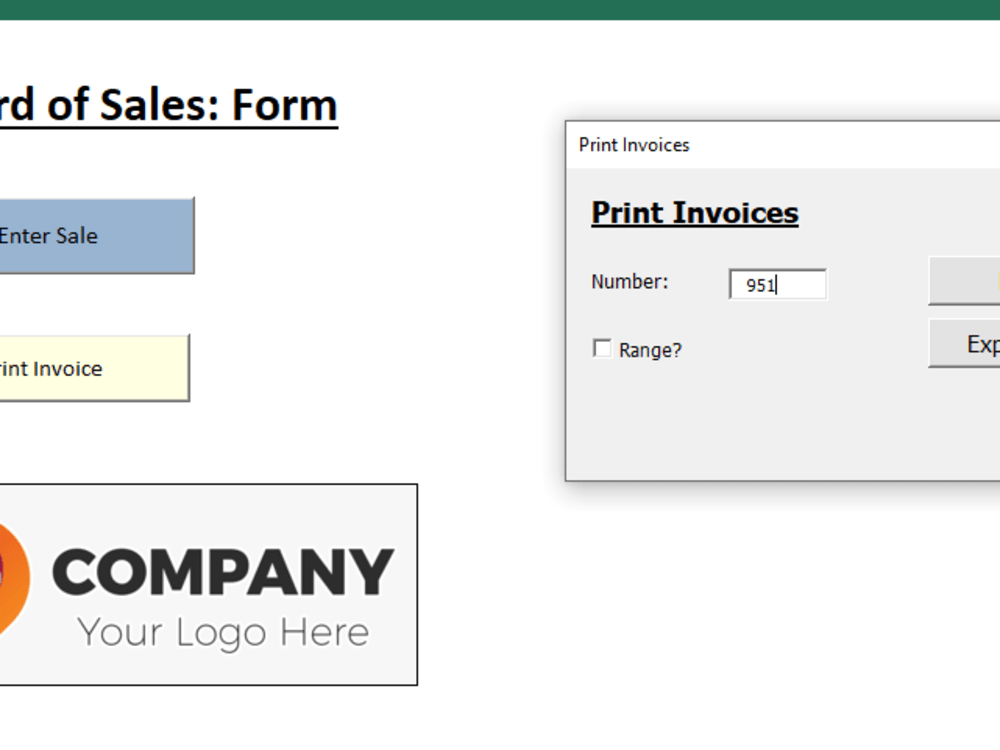 An efficient automatized Excel Form, perfect for entering and storing ...