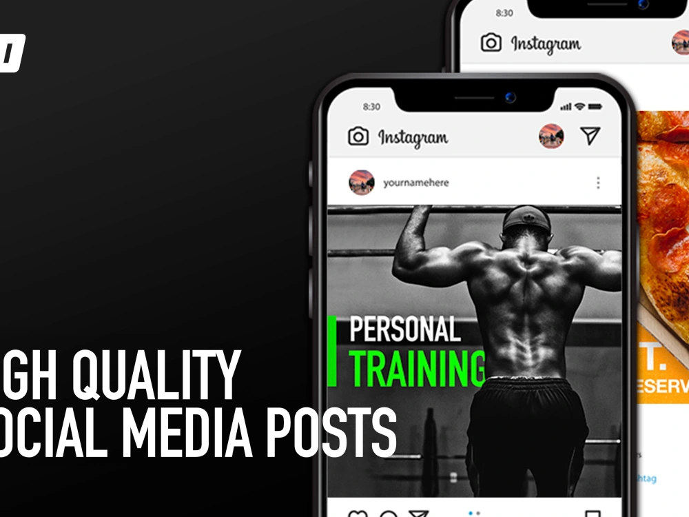 Professional looking social media posts | Upwork