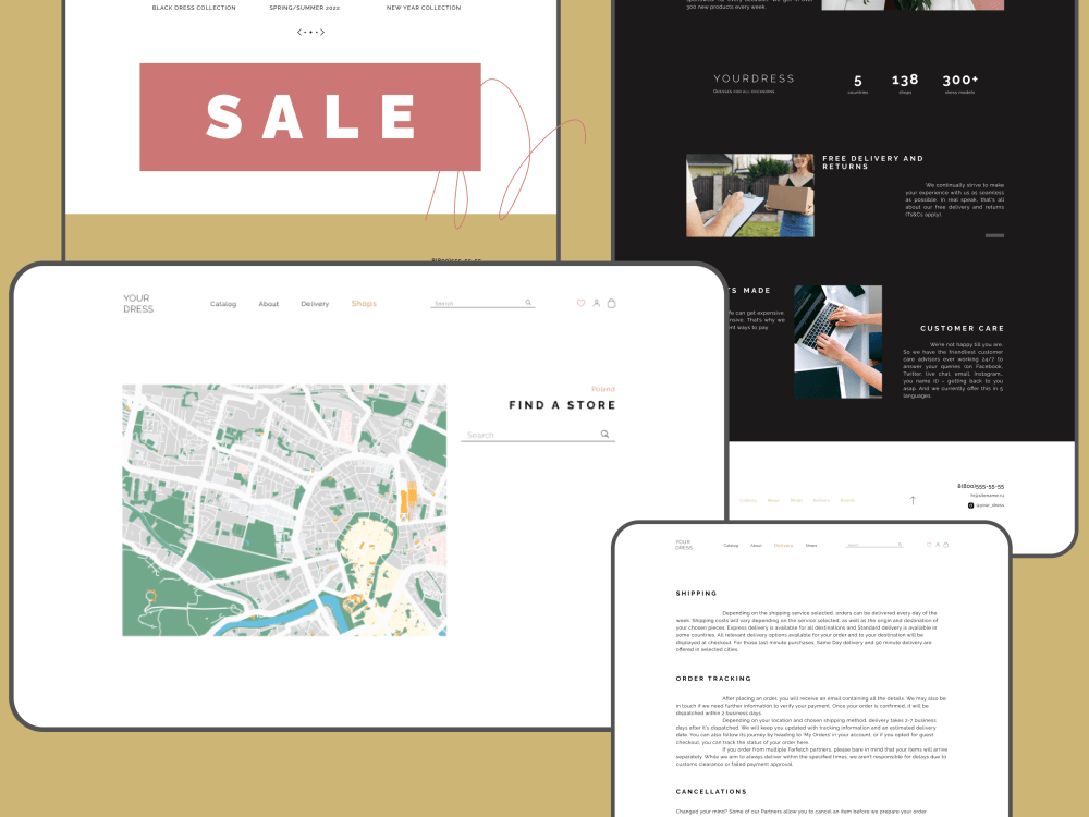 Professional unique website design | Upwork
