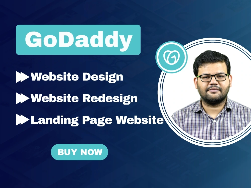 GoDaddy Website Design, GoDaddy Website Redesign, Landing Page | Upwork