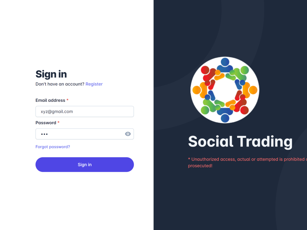 A Finance application with angular 14, fuse and node js backend | Upwork
