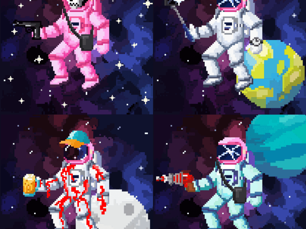 Quality pixel art NFT collection | Upwork