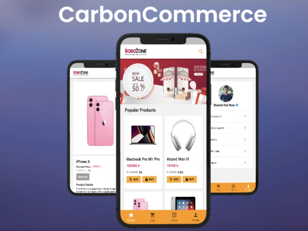 A Modern Ecommerce App for both Android & iOS with Admin Panel | Upwork